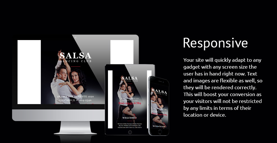 Dance Studio Responsive Newsletter Template - TemplateMonster