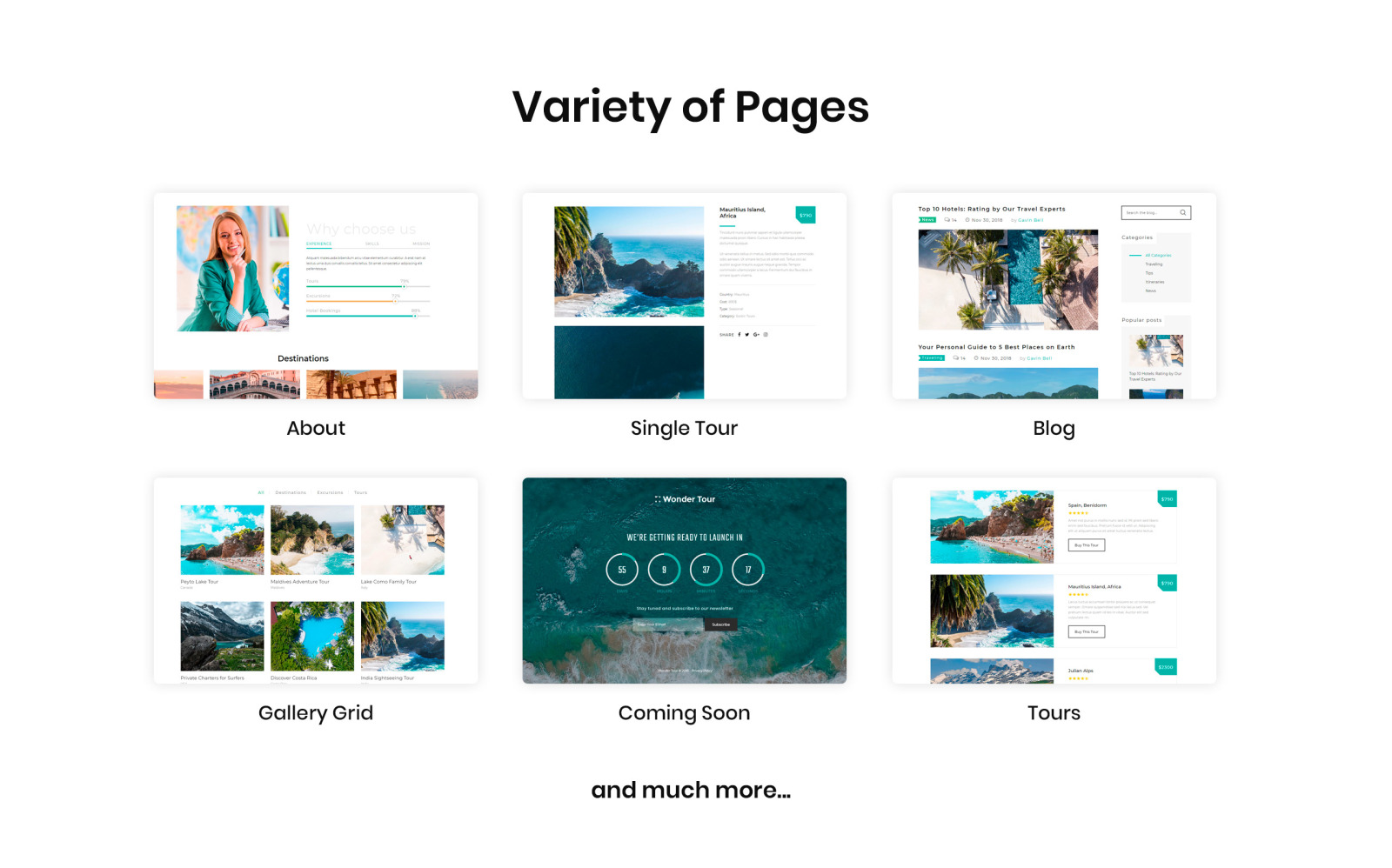 Wonder Tour - Simple Travel Agency Bootstrap 5 Website Template