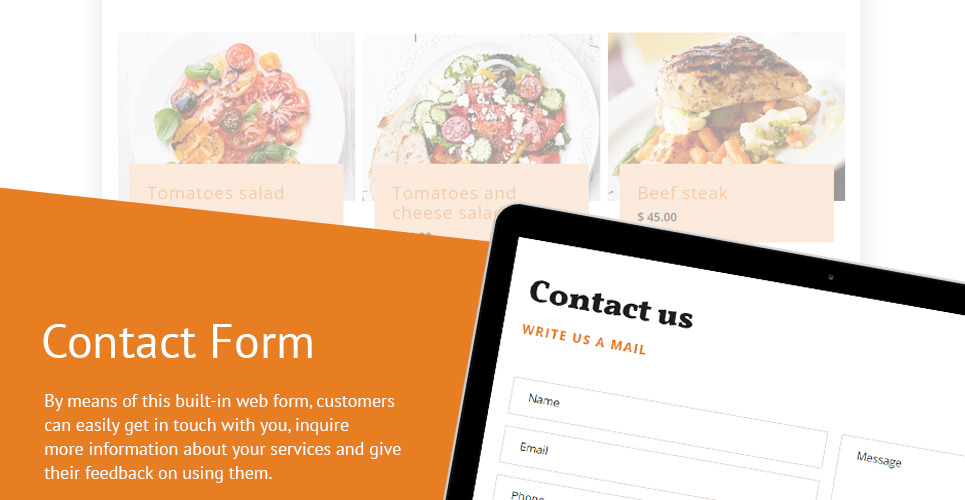 Cafe and Restaurant Responsive Website Template