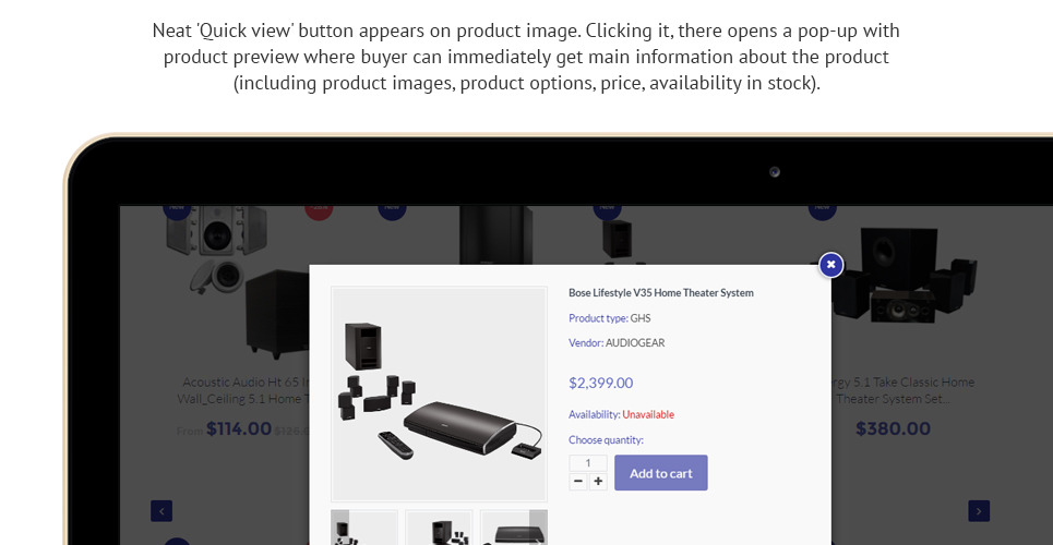 Audio Gear Shopify Theme #58230 - TemplateMonster