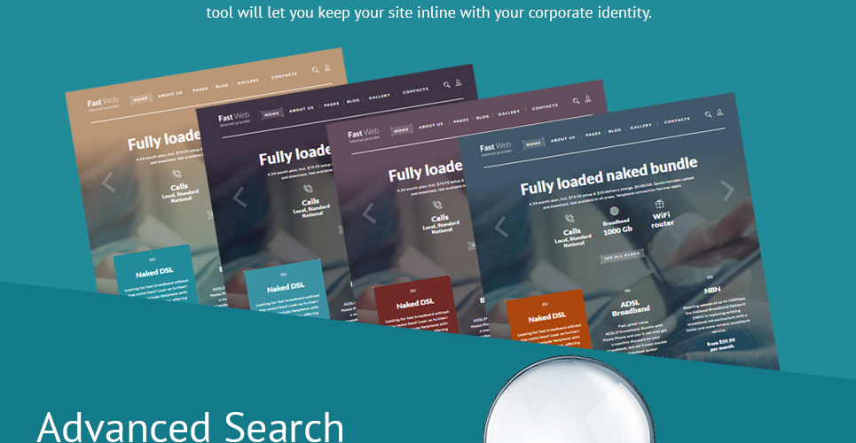 Fast Web Joomla Template #58272 - TemplateMonster