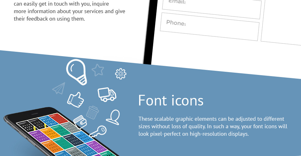 Cerulex Website Template #58323 - TemplateMonster