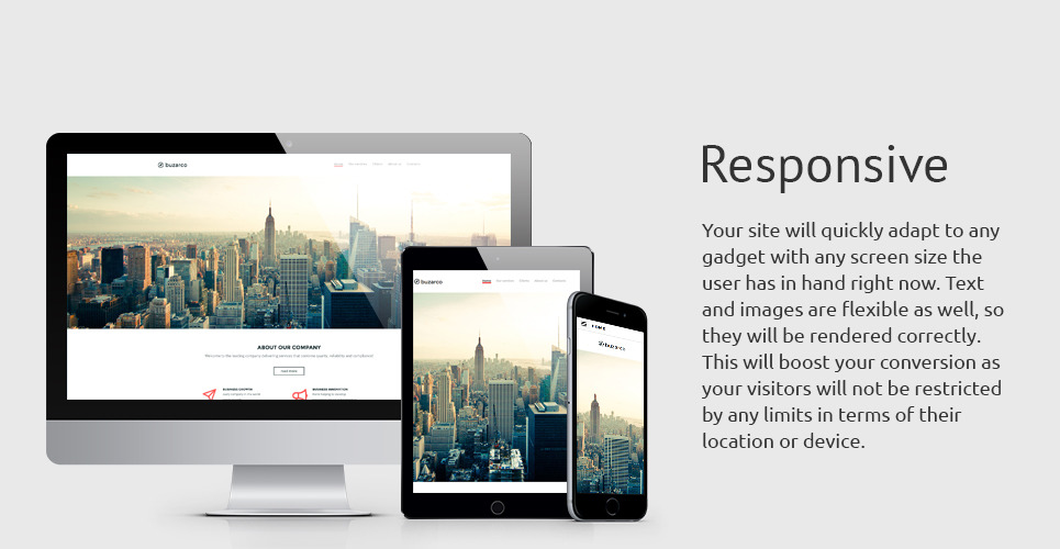 Business & Services Website Template - TemplateMonster
