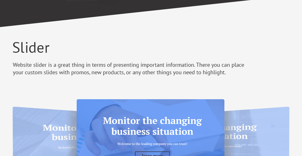 Cerulex Landing Page Template #58435 - TemplateMonster