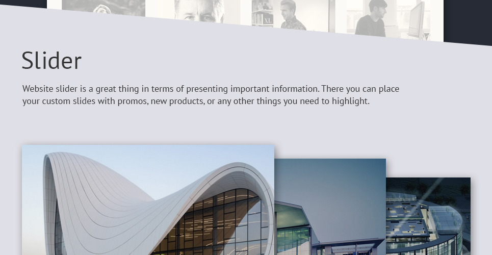 Arch Expo Website Template #58463 - TemplateMonster