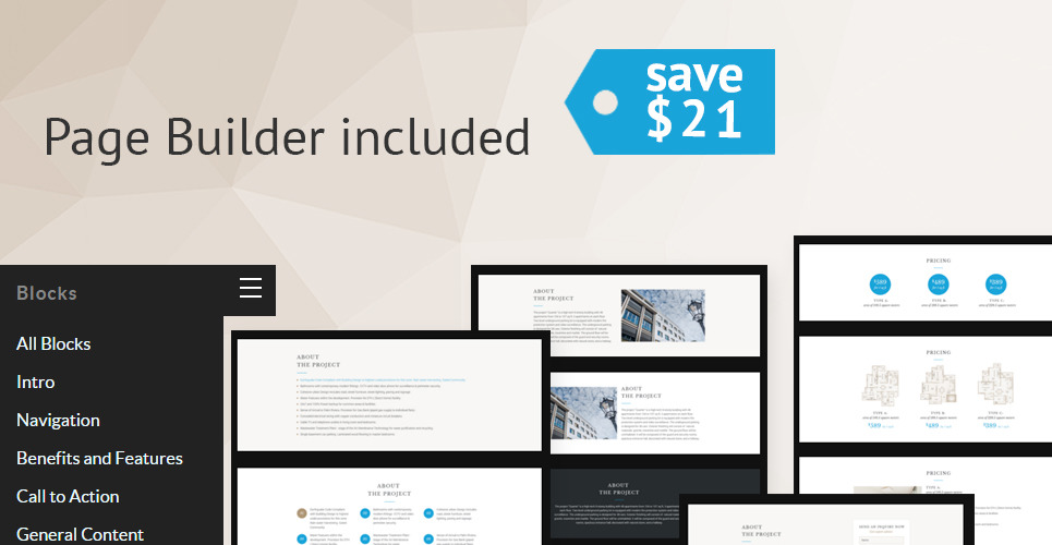 Real Estate Responsive Landing Page Template