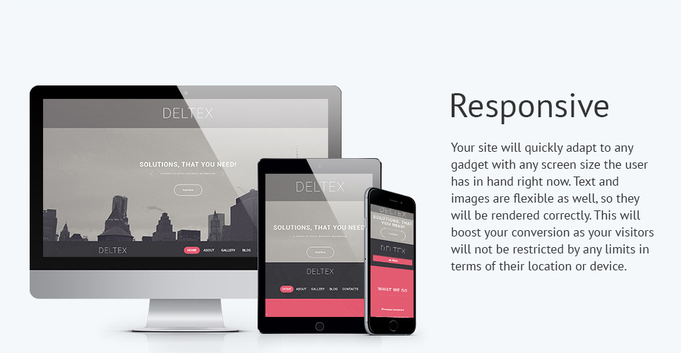 Deltex WordPress Theme #58517 - TemplateMonster
