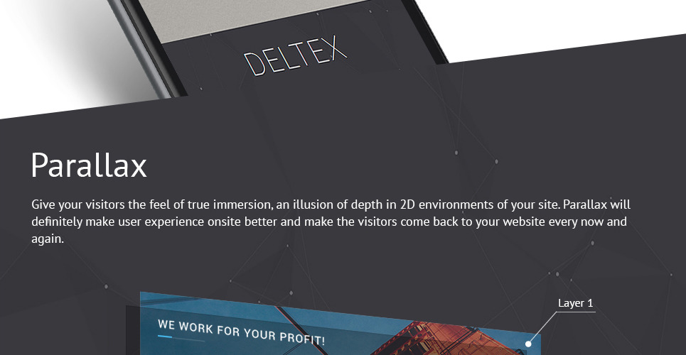 Deltex WordPress Theme #58517 - TemplateMonster