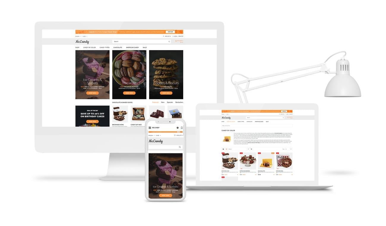 Ms.Candy - Sweet Shop Modern OpenCart Template