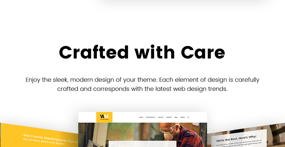 Woodsmaster - Carpenter & Handyman WordPress Theme