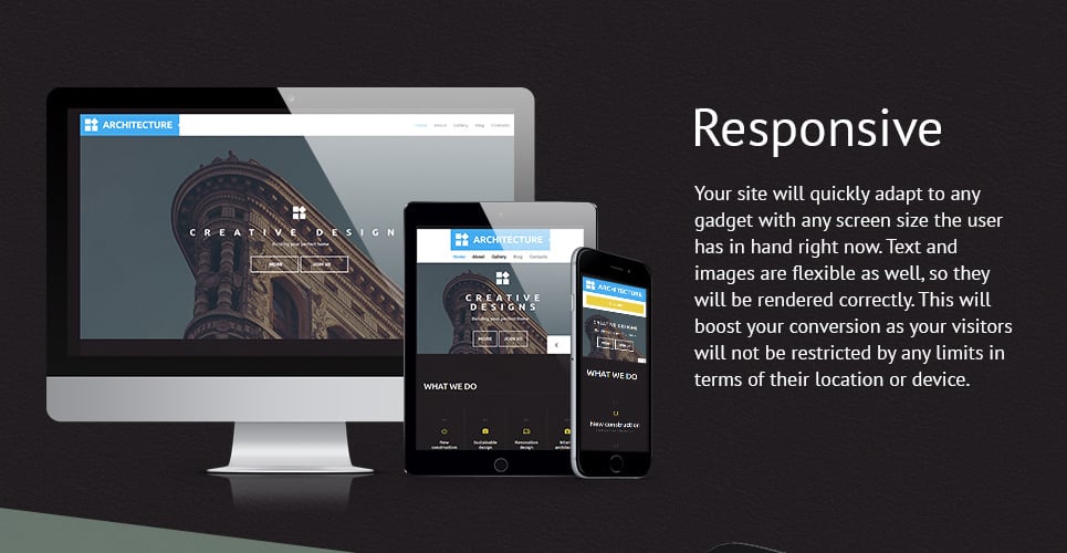Architecture WordPress Theme #58705 - TemplateMonster