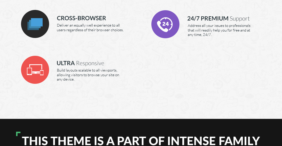 Intense Handmade Website Template #58883 - TemplateMonster