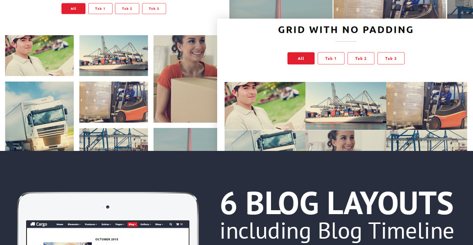 Cargo - Multipurpose Transportation Website Template