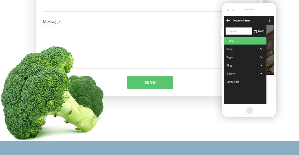 Organic Farm - Food & Drink Multipage Creative HTML Bootstrap Website ...