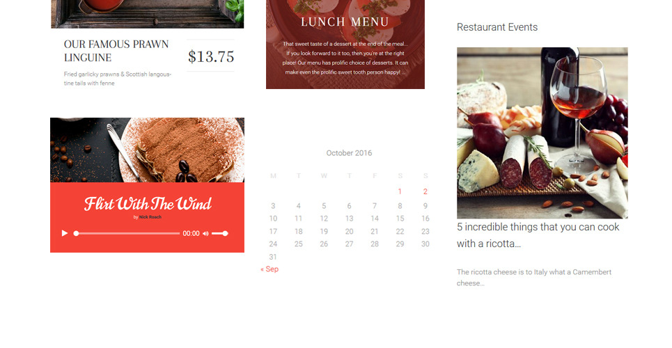 Indian Restaurant Responsive WordPress Theme