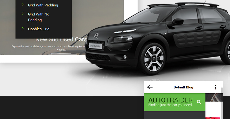 AutoTrader Website Template #59051 - TemplateMonster