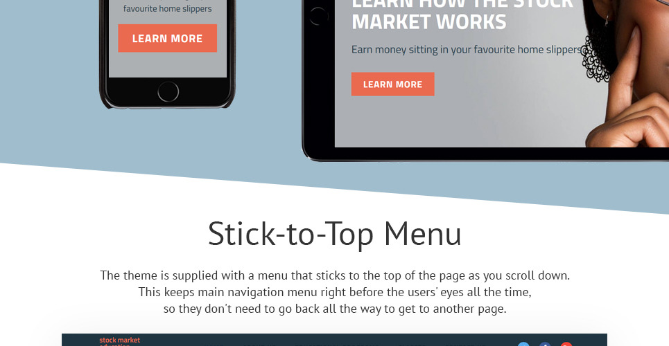 Business School Responsive Website Template Templatemonster