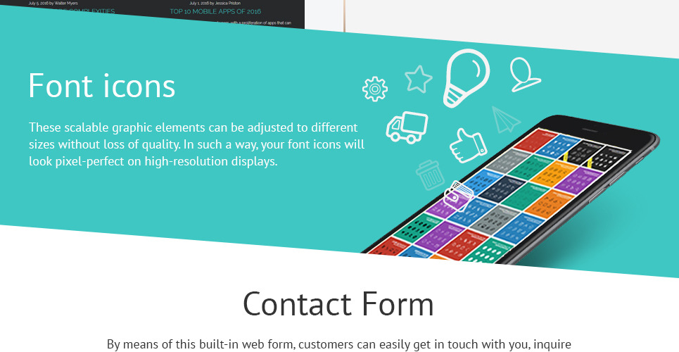 Software Responsive Website Template - TemplateMonster