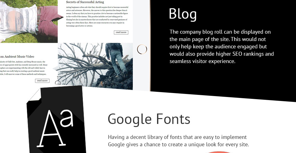 Videographer Responsive Website Template - TemplateMonster