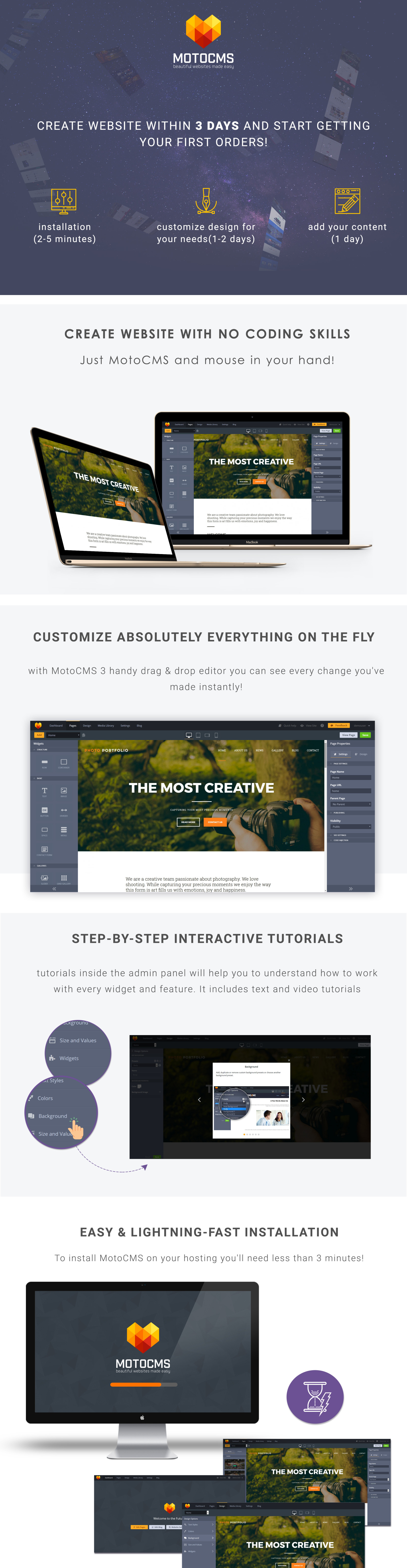Portfolio Responsive Photo Gallery Template - TemplateMonster