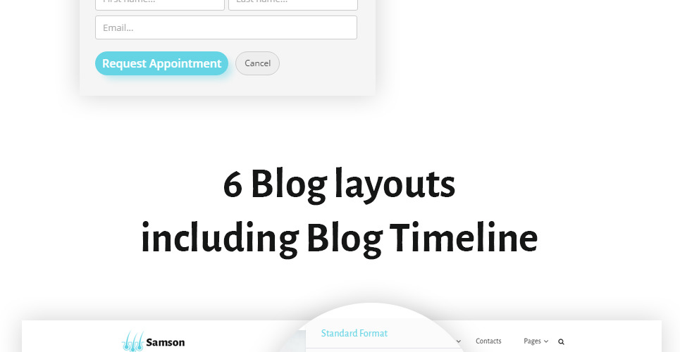 Samson Website Template #60022 - TemplateMonster