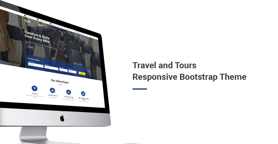 Transportation Responsive Website Template - TemplateMonster