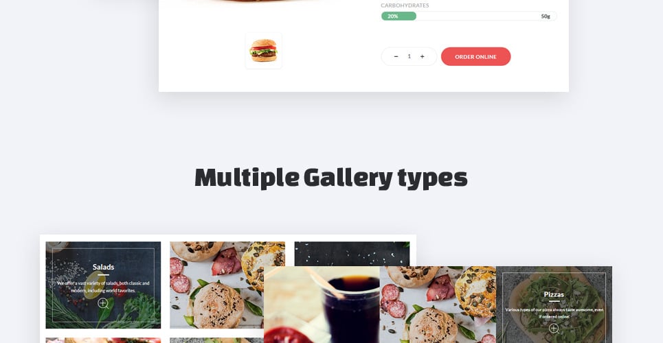 Quick Food - Fast Food Restaurant HTML5 Website Template