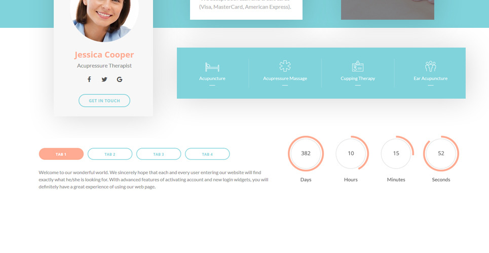 Acupuncture - Alternative Medicine Center Website Template