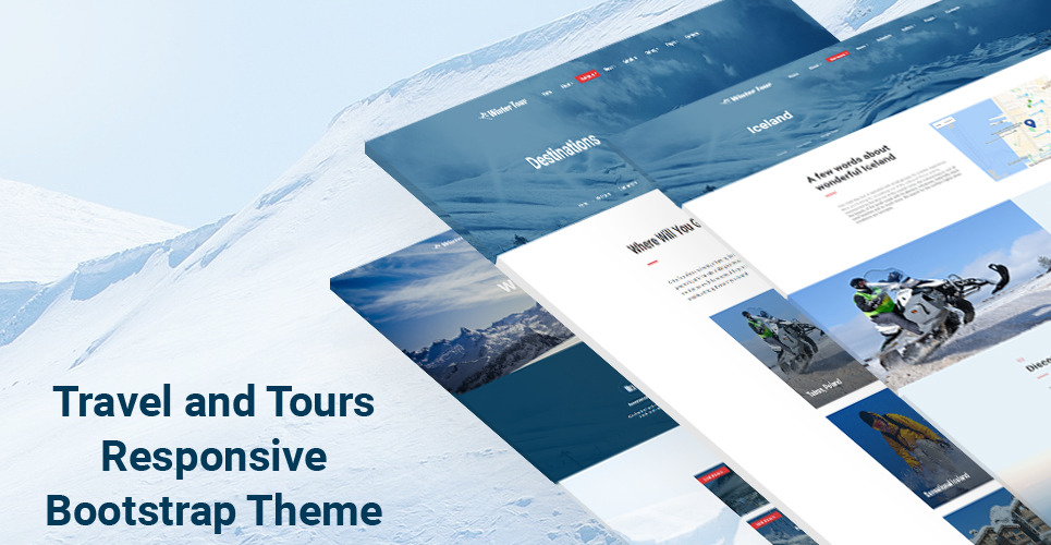 Winter Tour - Tour & Travel Agency Website Template