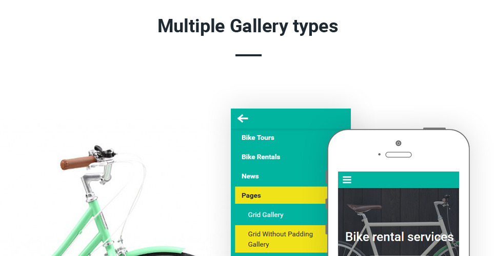 Bike Shop Website Template #61188 - TemplateMonster