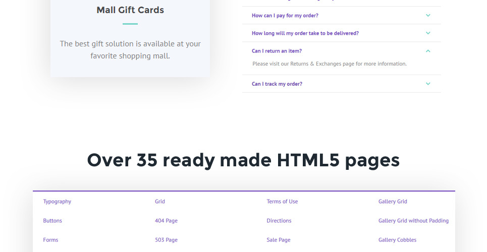 Audrey Mall - Shopping Center, Entertainment Store Website Template