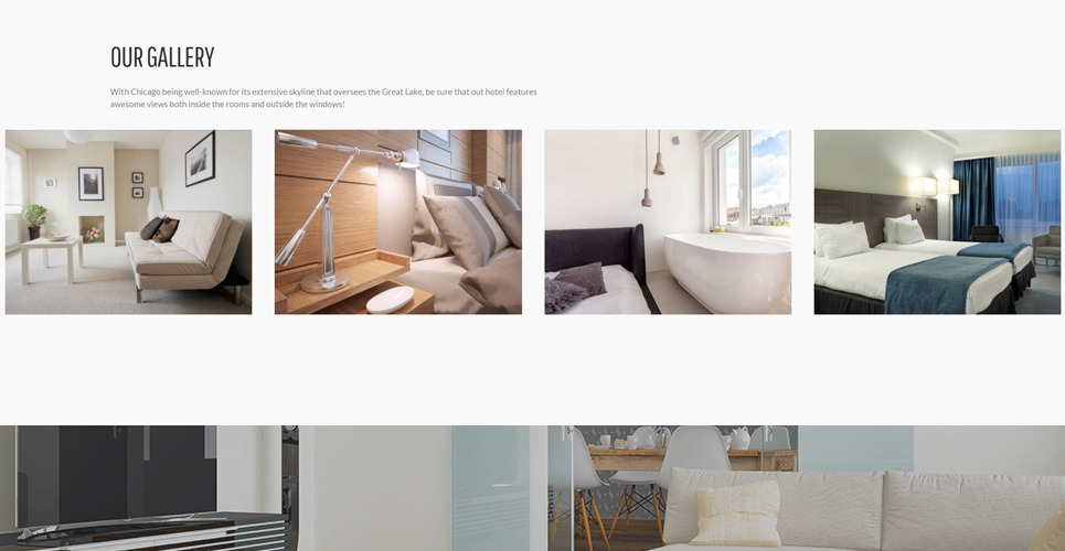 NiceInn - Small Hotel Responsive WordPress Theme
