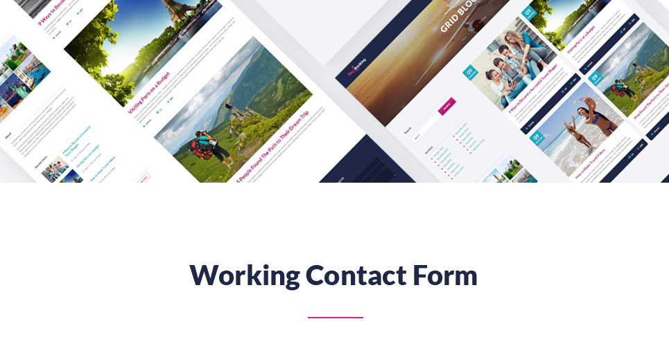 SkyBooking - Flight Booking HTML5 Website Template