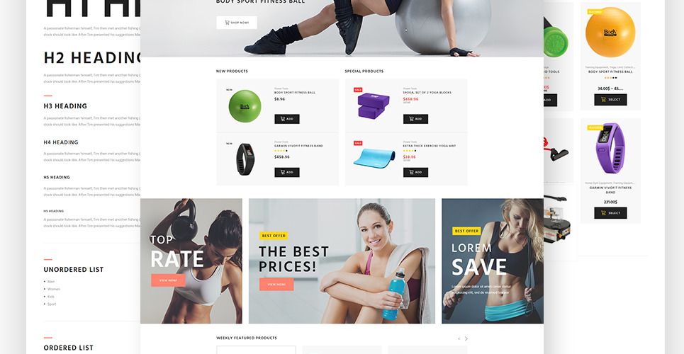 Athletic - Sports Store WooCommerce Theme - TemplateMonster