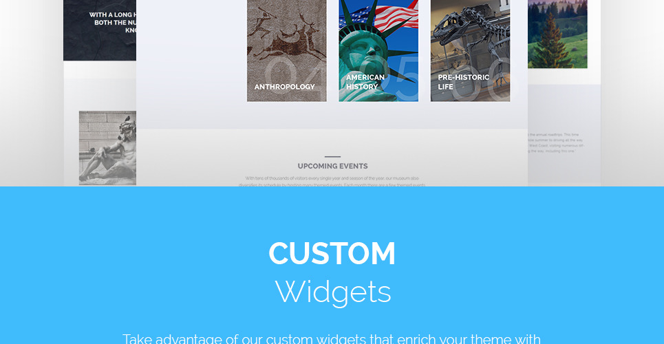 Preservarium - Museum Responsive WordPress Theme