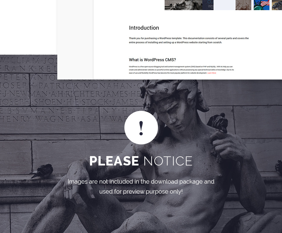 Preservarium - Museum Responsive WordPress Theme