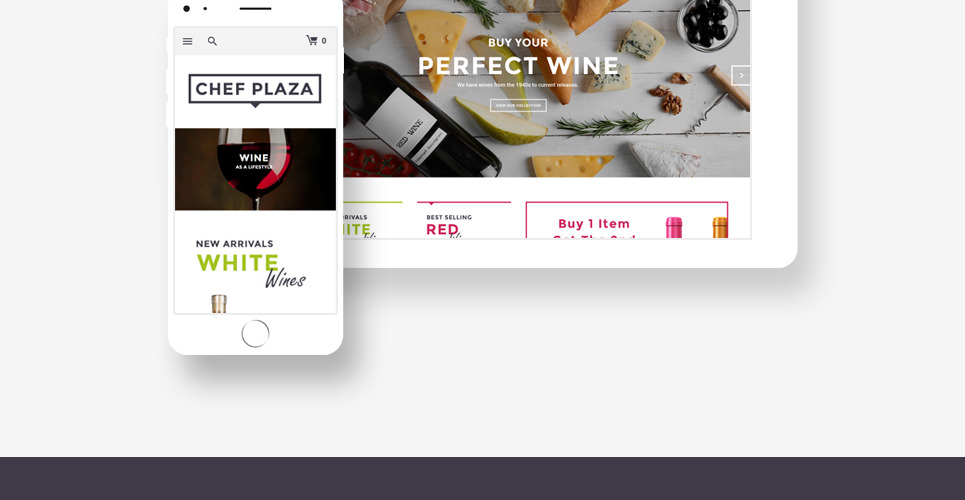 Chef Plaza Food And Wine Store WooCommerce Theme