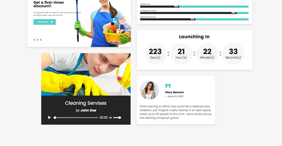 SuperClean - Cleaning & Maintenance Service WordPress Theme
