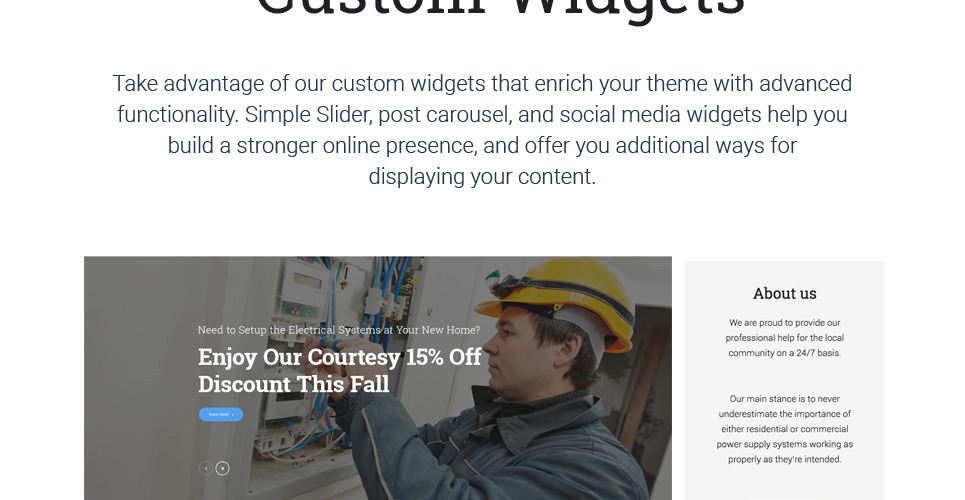 Volt - Local Electrical Service WordPress Theme