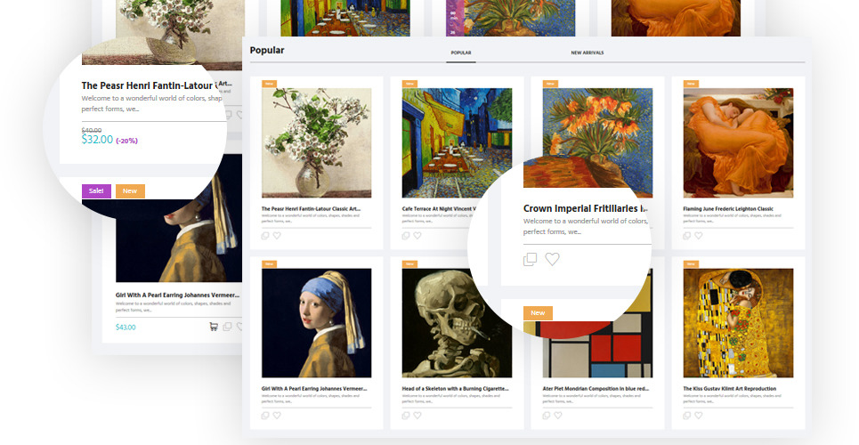 Artworker - Online Gallery & Artist Portfolio PrestaShop Theme