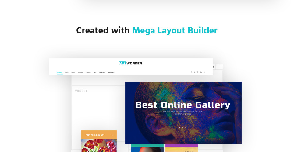 Artworker - Online Gallery & Artist Portfolio PrestaShop Theme