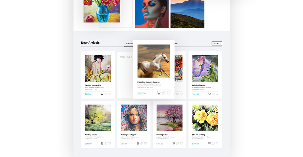 Artworker - Online Gallery & Artist Portfolio PrestaShop Theme