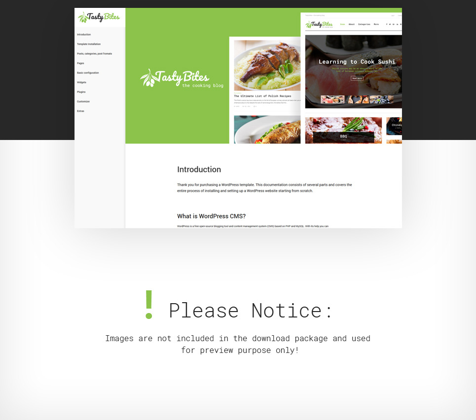 TastyBites - Recipe & Food Blog WordPress Theme