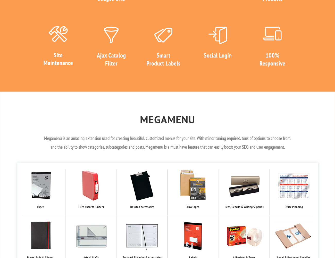 Ketondo - Office Supplies Magento Theme - TemplateMonster