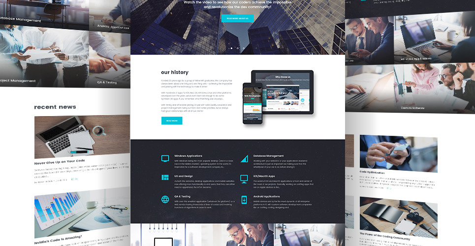 Arimo - Software and App Development WordPress Theme