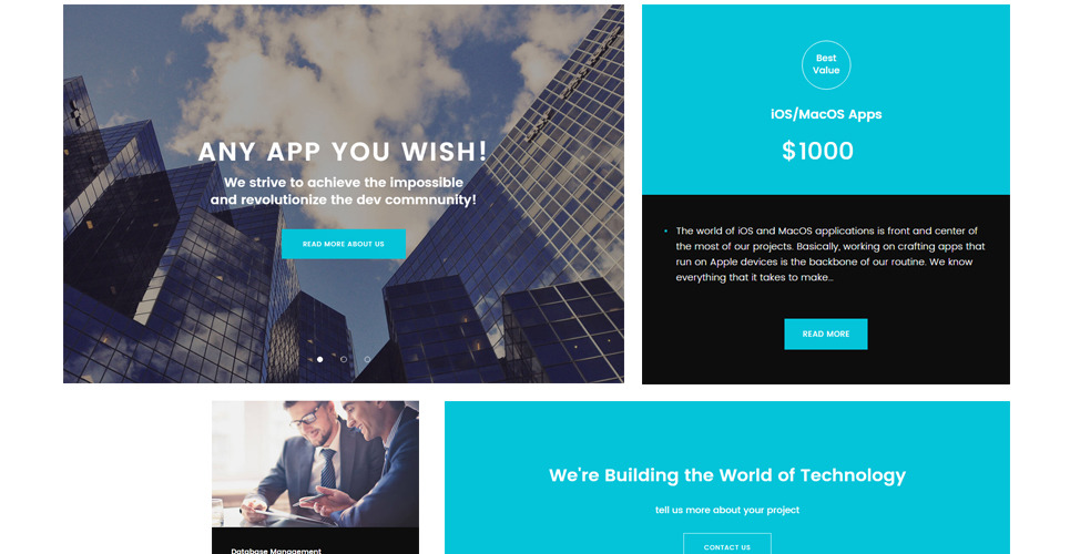 Arimo - Software and App Development WordPress Theme