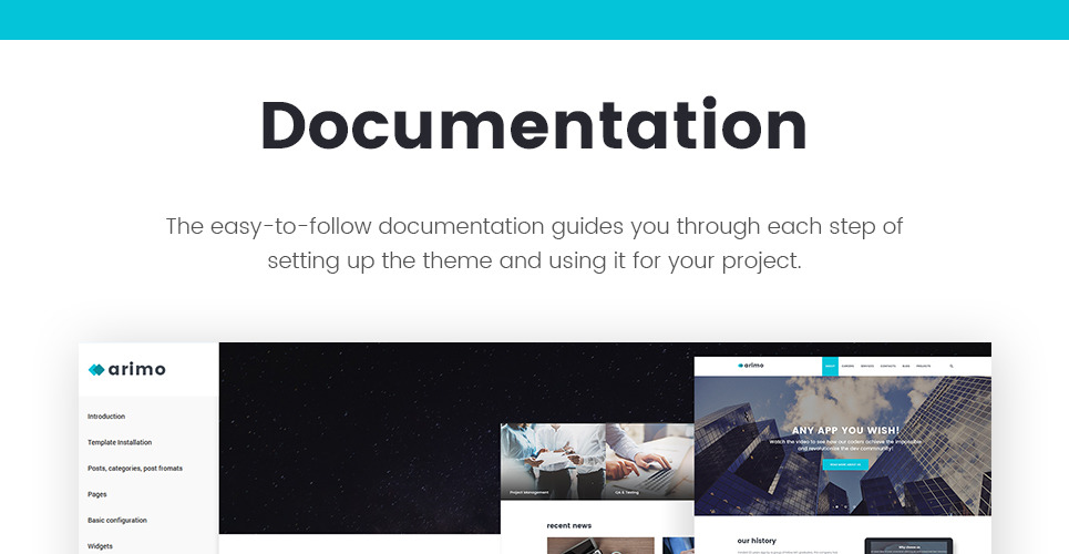 Arimo - Software and App Development WordPress Theme