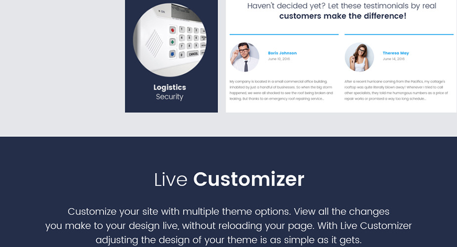 DunCan - Security Systems & Bodyguard Services WordPress Theme