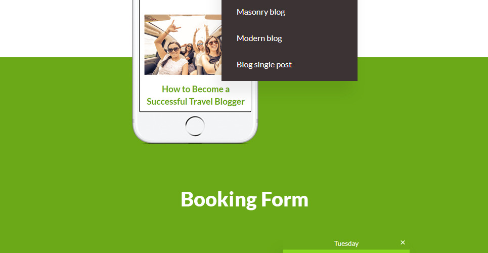 Transfer Booking - Airport Shuttle Services Website Template
