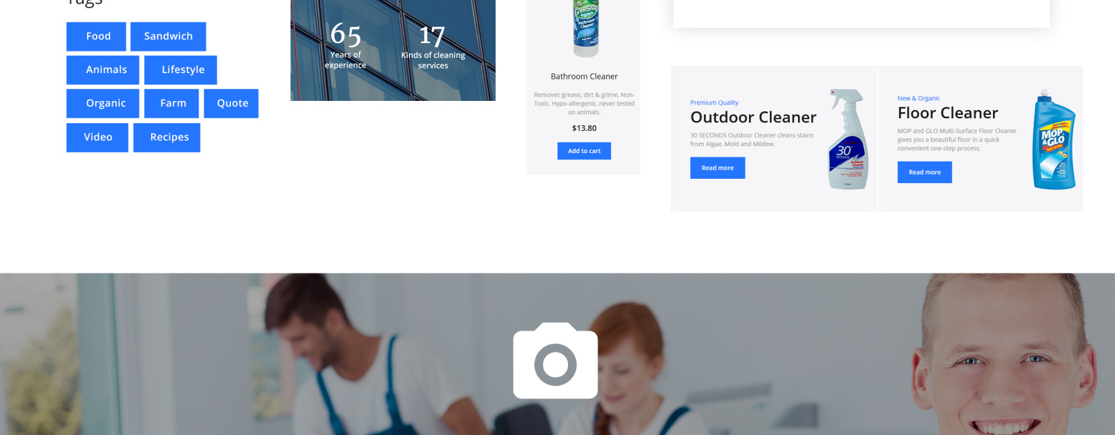 Cleanlead Cleaning Company Website Template - TemplateMonster